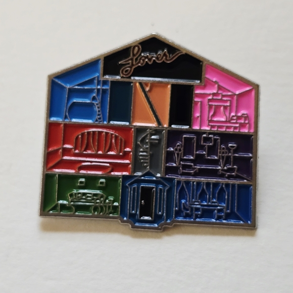 Taylor Swift | Jewelry | Taylor Swift Colorful Eras House Pin | Poshmark